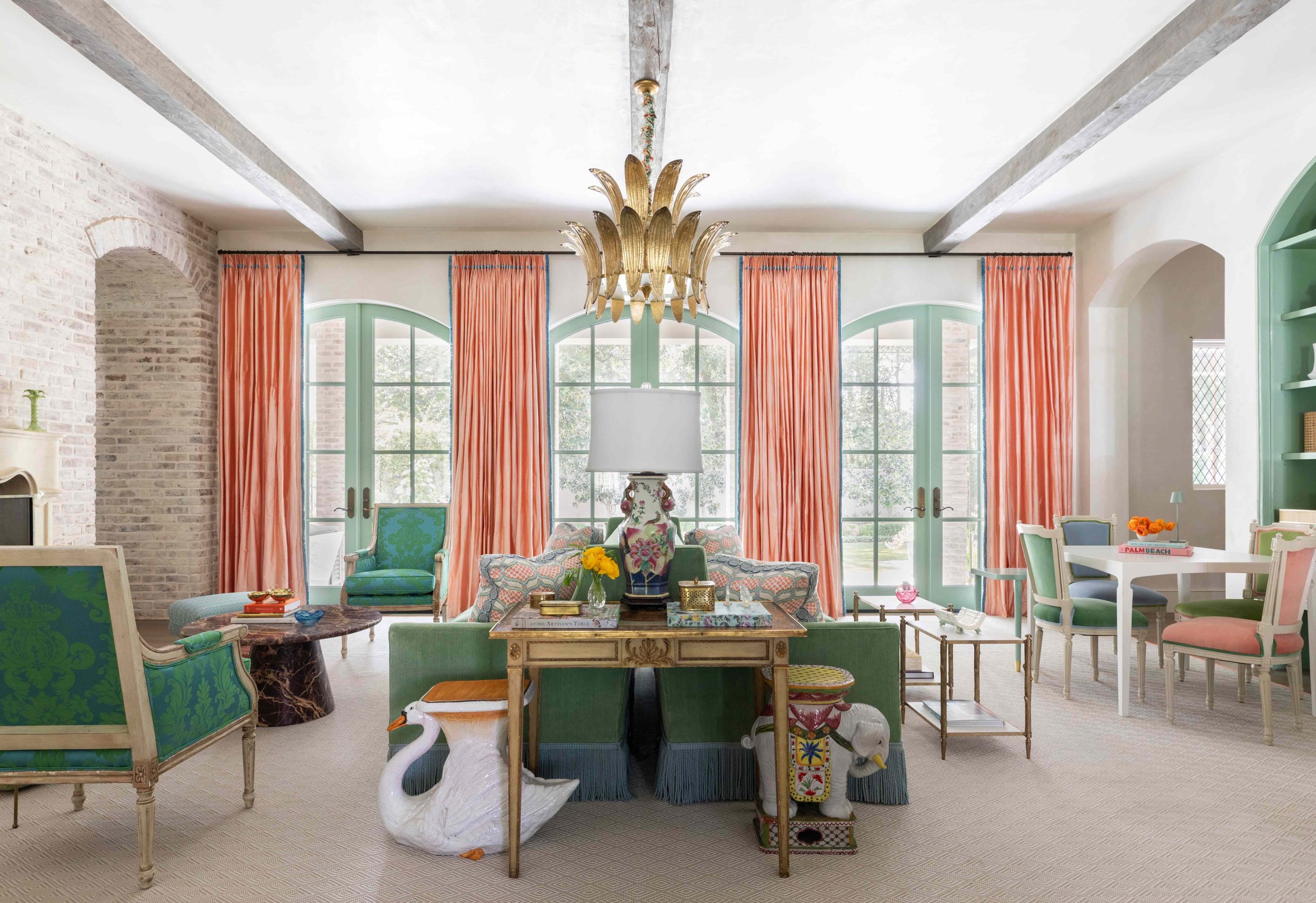 Colorfully Traditional • Creative Tonic Design • Houston Interior Design
